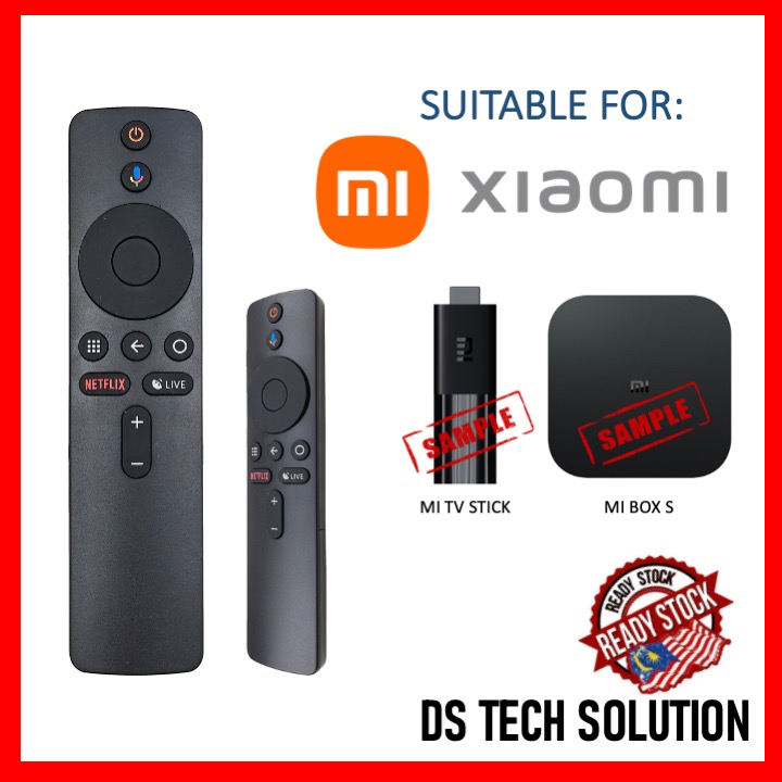 XIAOMI MI TV STICK / MI BOX S Remote Control with Netflix & Voice ...
