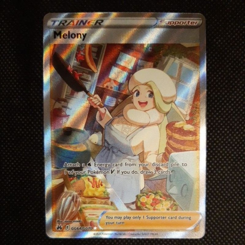 Pokemon Card TCG : Crown Zenith Trainer : Melony GG64/GG70 Full Art ...