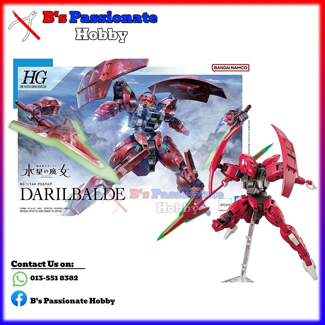 Bandai HG Darilbalde Ready Stock!!! [Mobile Suit Gundam: The Witch from ...