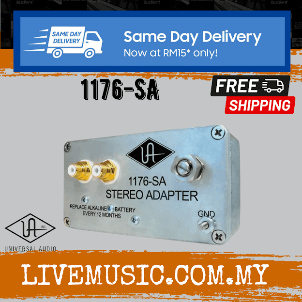 Universal Audio 1176-SA Stereo Adapter 1176 Limiting Amplifiers ...