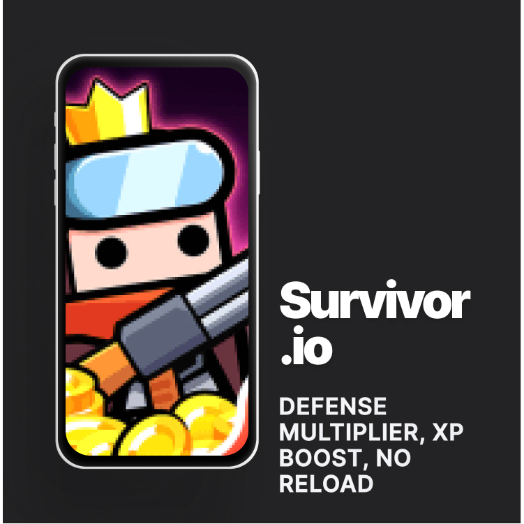Survivor.io - Android Game (Defense Multiplier, XP Boost, No Reload ...