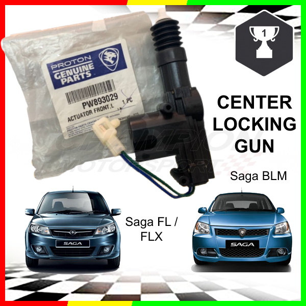 Original Proton Door Actuator Saga BLM FL FLX Front Left / Right & Rear ...