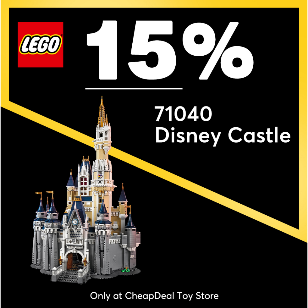 [CheapDeal] - LEGO 71040 Disney Castle (4080 Pieces) | Shopee Malaysia