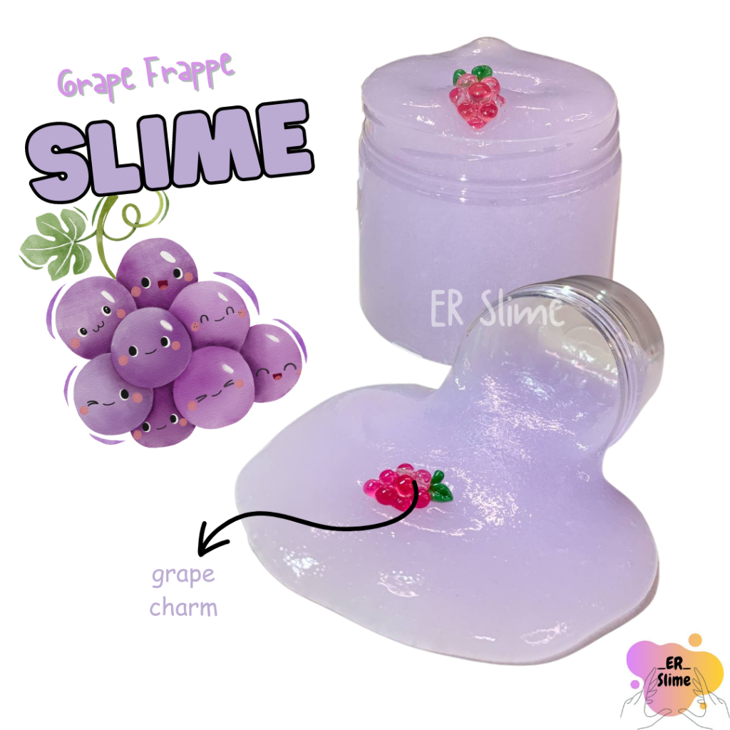 Grape Frappe Slime (250ml) | Kids Toy Sensory Play | Party Idea | Gift ...