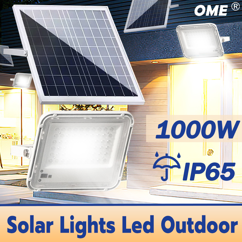 10-year Warranty 1000W Solar Outdoor Light IP67 Waterproof High ...
