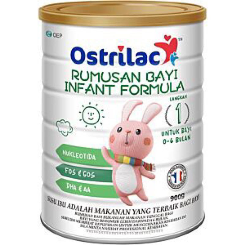 Ostrilac Infant Formula ( Step 1 / Step 2 )( 900g ) Expiry: July 2205 ...