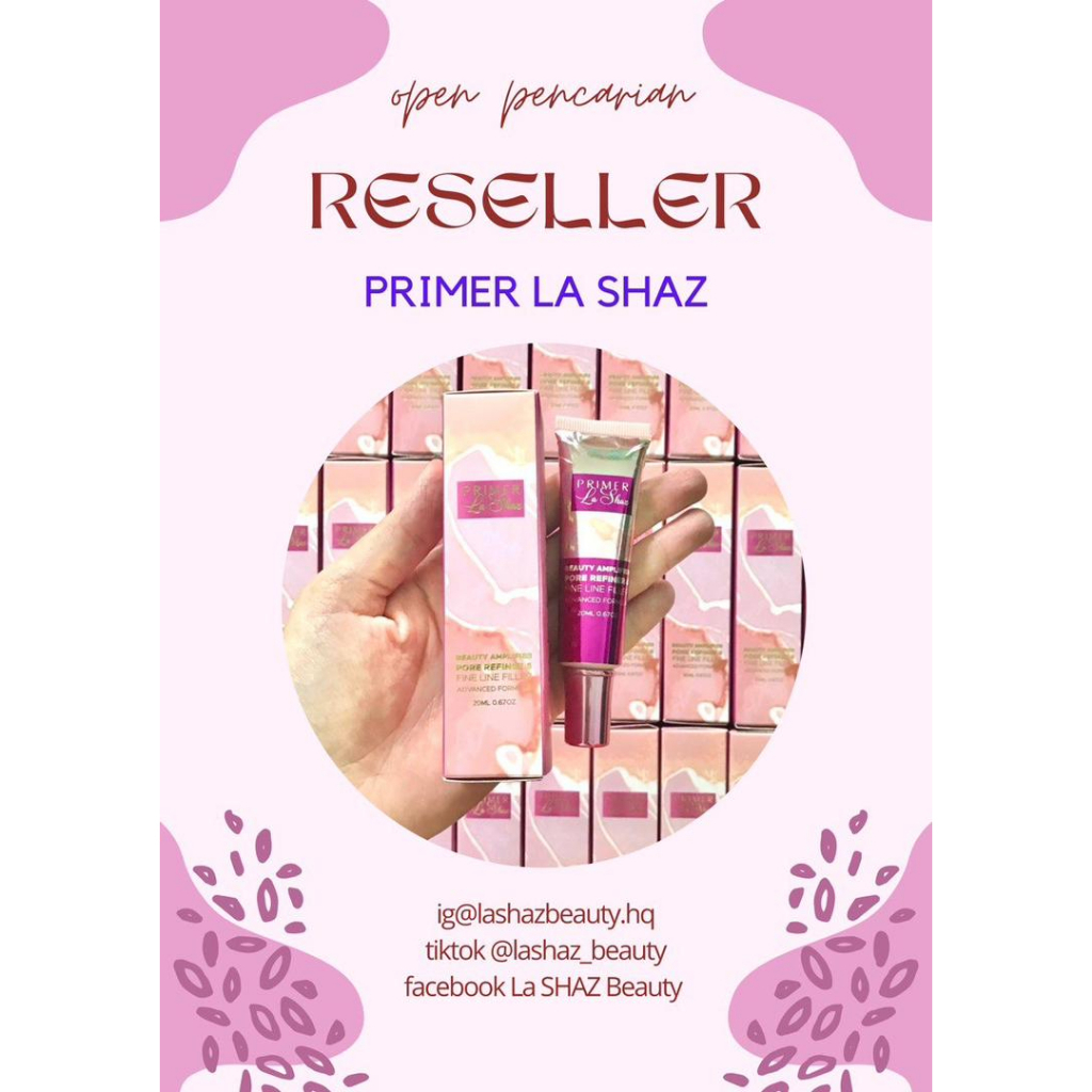 LA'SHAZ FONDATION FULL COVERAGE/PRIMER LA'SHAZ ORIGINAL HQ | Shopee ...