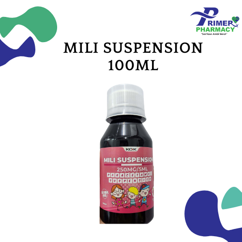 MILI SUSPENSION 250MG/5ML 100ML (KCK) | Shopee Malaysia
