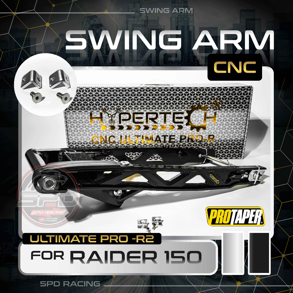 Swing Arm for Suzuki Raider 150 / Belang HYPERTECH CNC Ultimate Pro -R2 ...