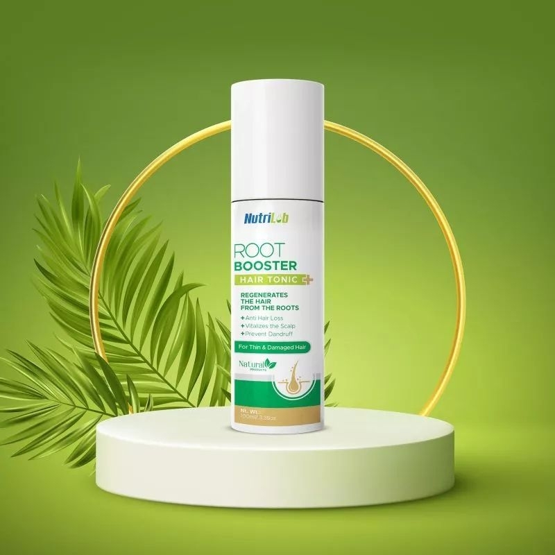 Nutrilab Root Booster Hair Tonic, Minyak Buah Keras,Syampu Buah Keras ...