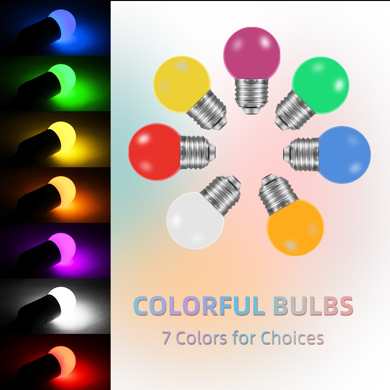B22/E27 LED COLOUR LIGHT BULB / 3W LED PING PONG BULB ( RAMDOM COLOUR ...