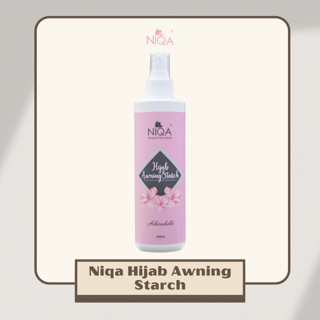(Niqa HQ) [READY STOCK]🧴 STARCH TUDUNG NIQA | 🧴 SPRAY TUDUNG AWNING ...