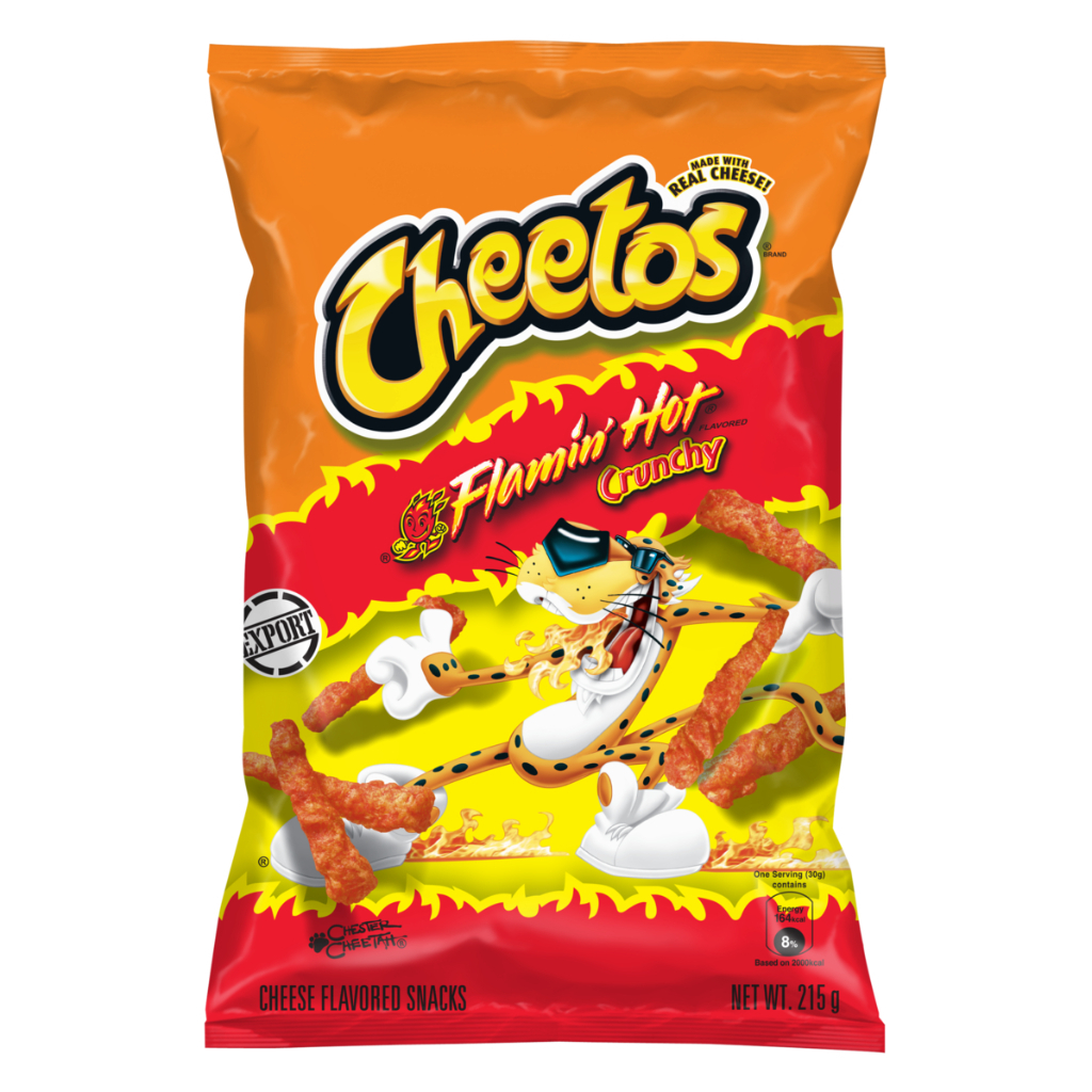 Cheetos Flamin Hot Crunchy (215g) | Shopee Malaysia
