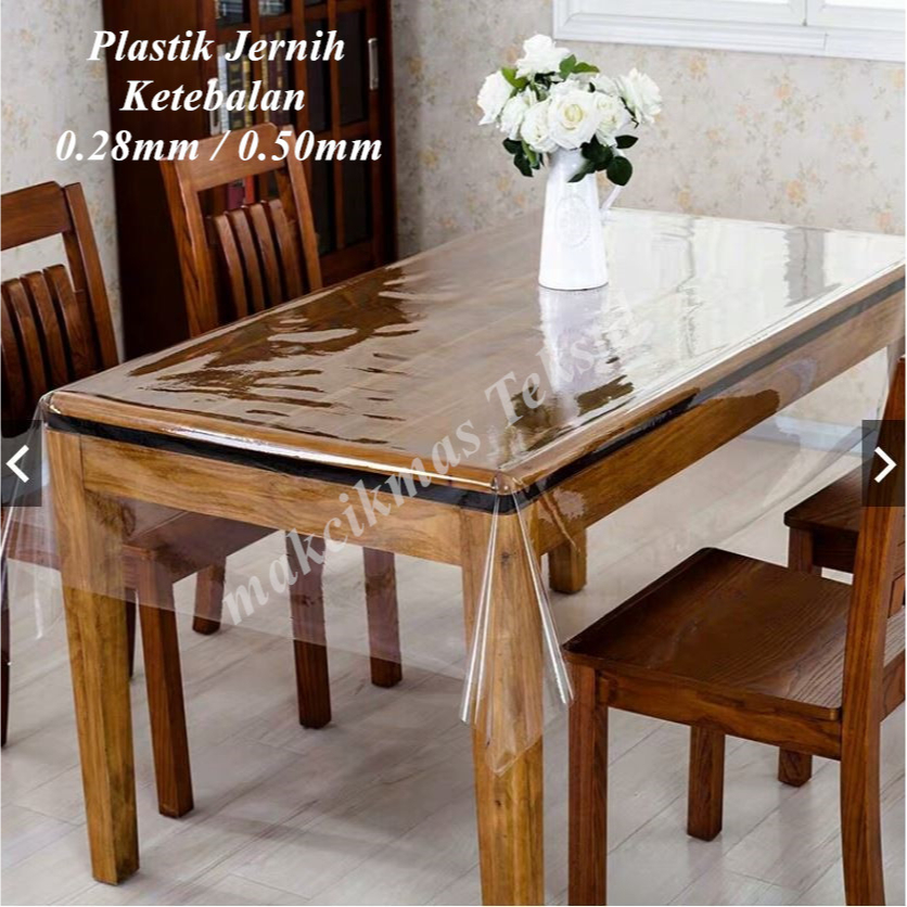 Plastik Jernih, PVC Transparent Sheeting (Ketebalan 0.28mm / 0.50mm ...