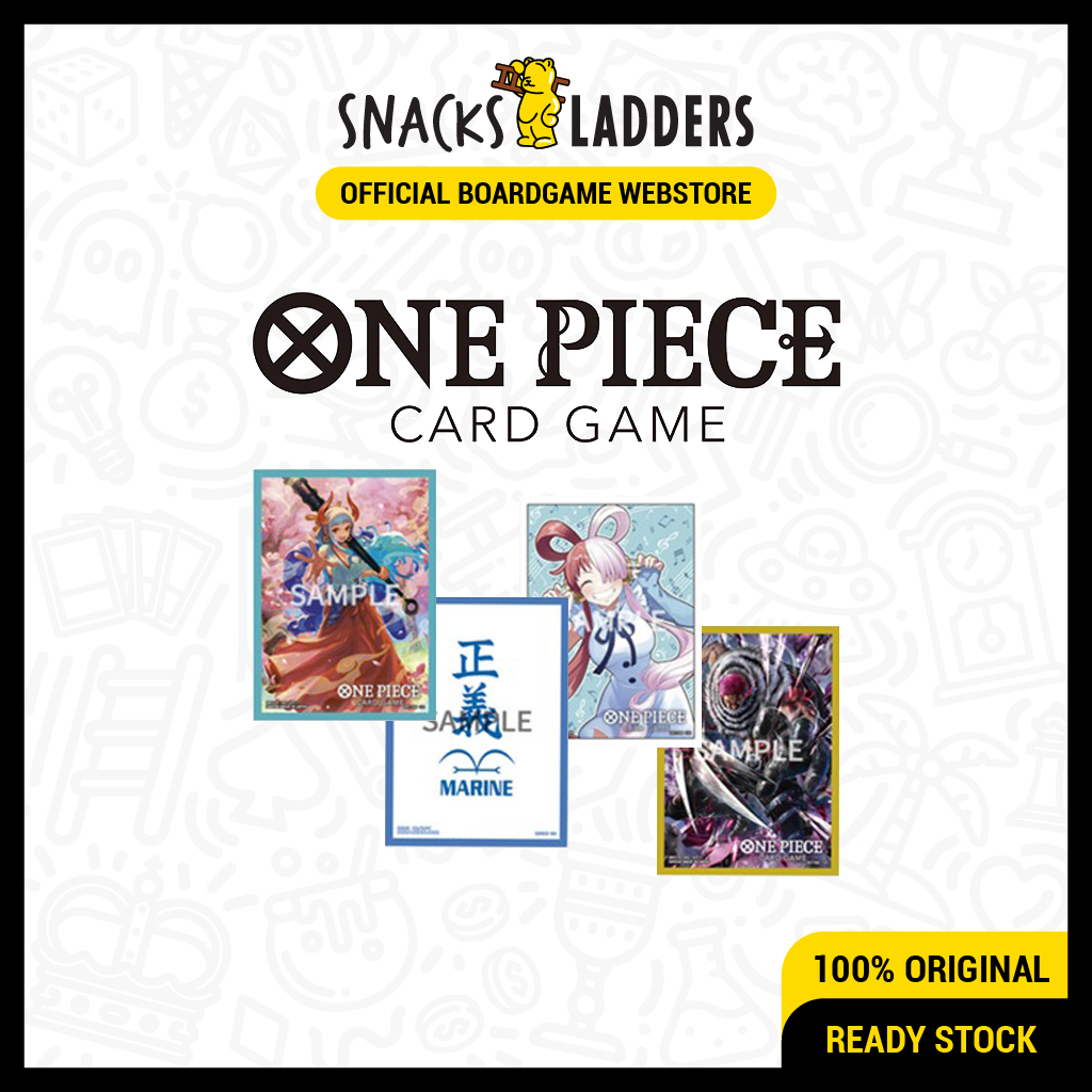[Snacks & Ladders] One Piece Card Game OFFICIAL CARD SLEEVES 3 | Shopee ...