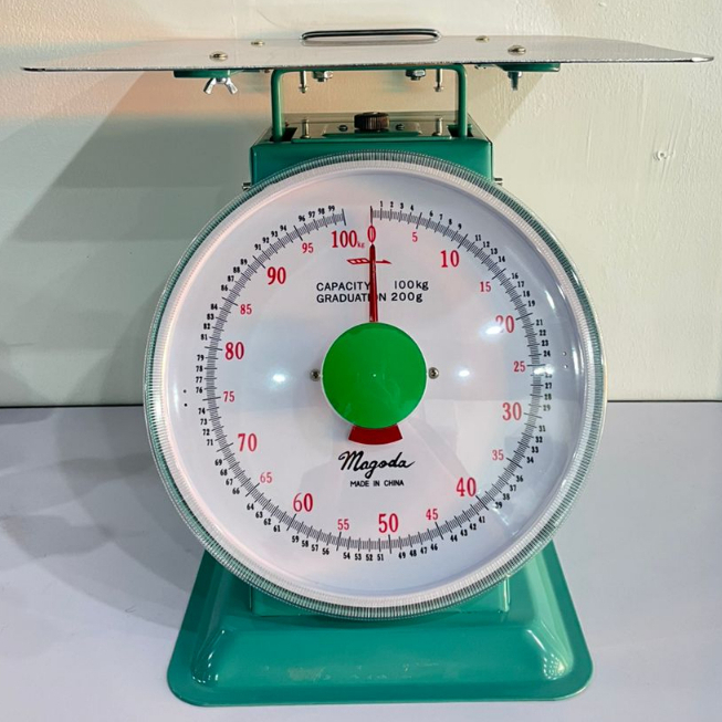 MAGODA Mechanical Weighing Spring Scale/Timbang Berat Scale 100KG ...