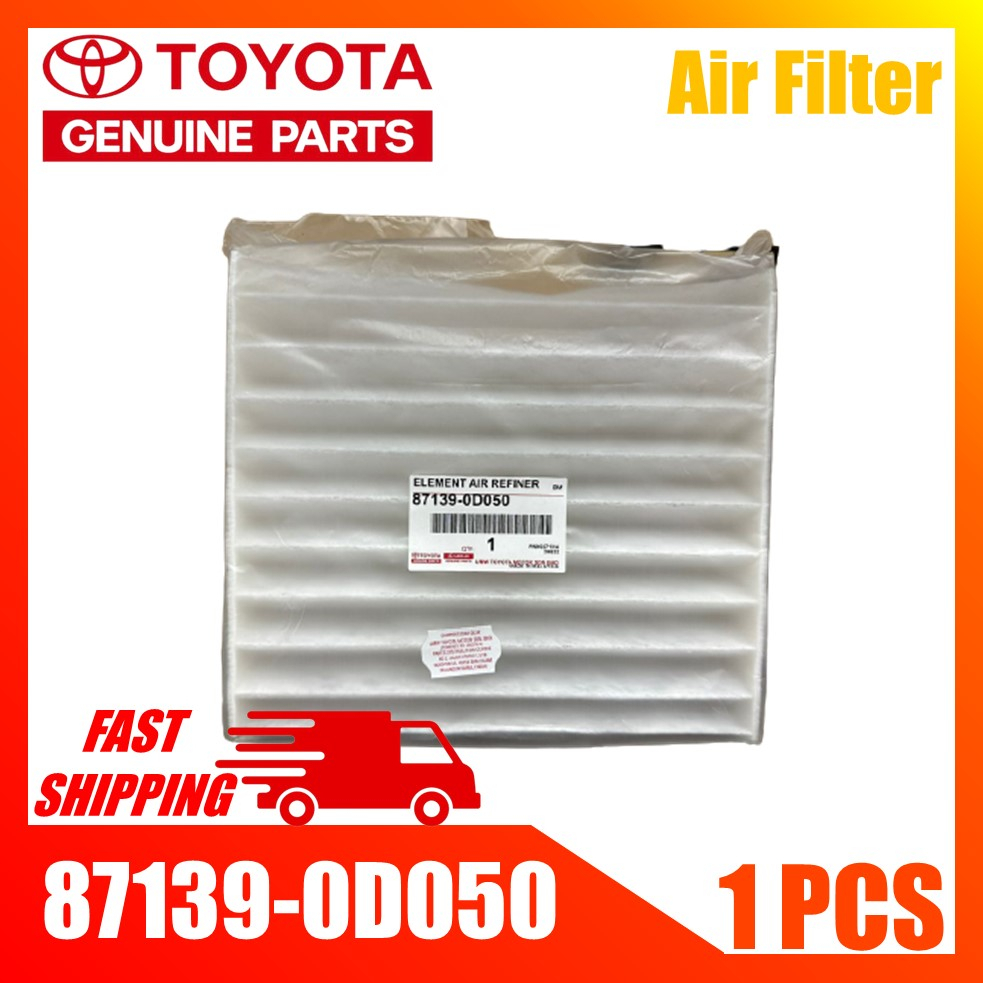 Genuine Toyota Aircond Filter 87139-0D050 – Air Filter / Toyota / Vios ...