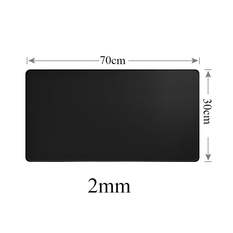 Gaming Mouse Pad with Smooth Surface , Anti-Slip Rubber Base Desktop ...