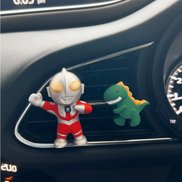 Ultraman & Godzilla Aroma Stone Diffuser with Essential Oil Car ...