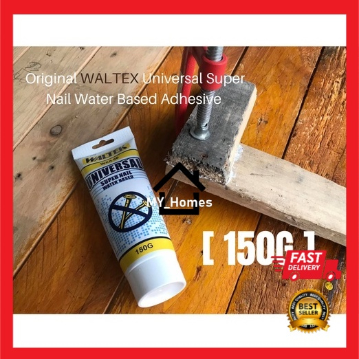 WALTEX Universal Super Nail Water Based Adhesive (150g) | Shopee Malaysia