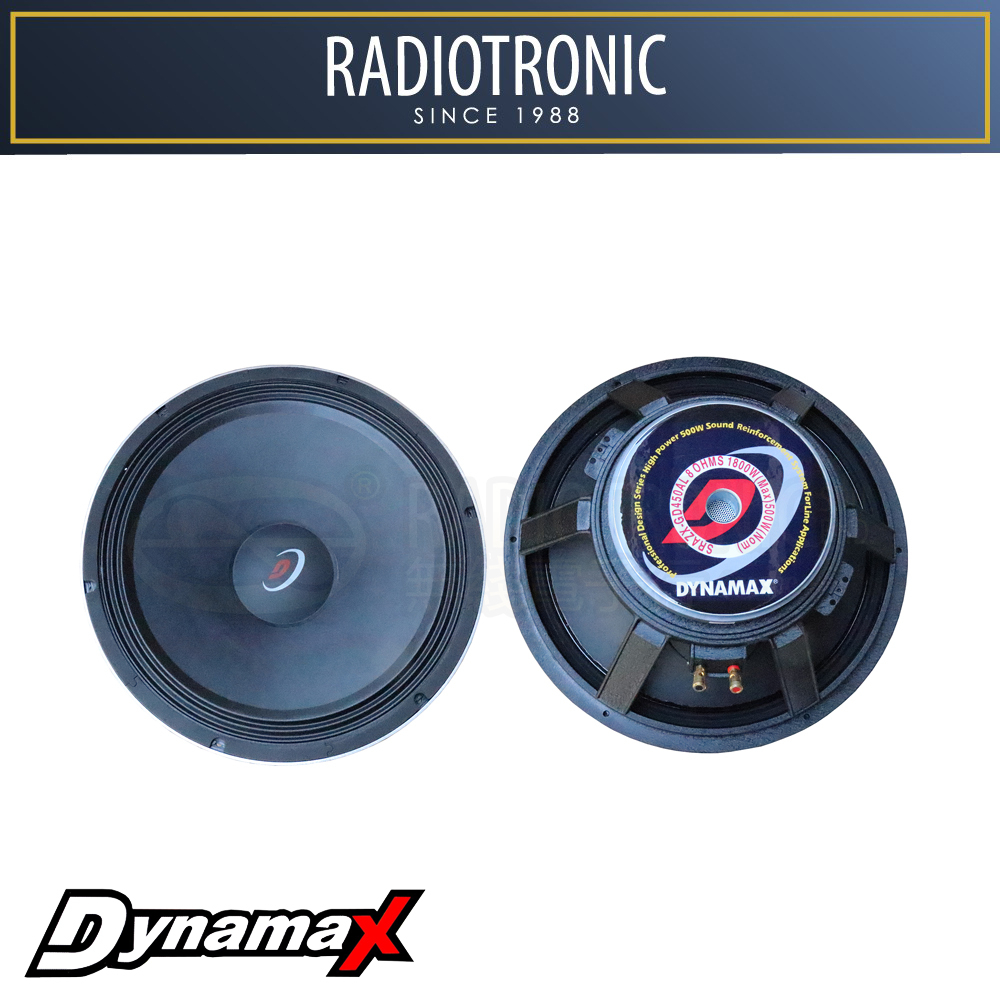 DYNAMAX 18" PA SPEAKER UNIT SP-GD450AL (ALUMINIUM TYPE) | Shopee Malaysia