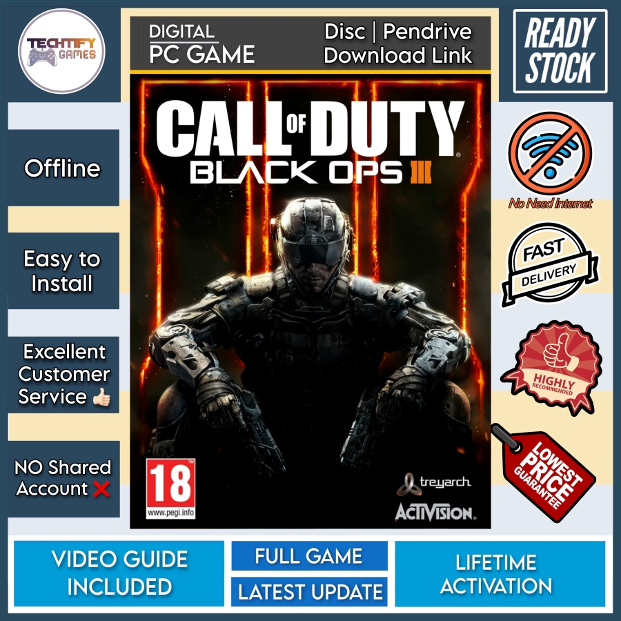 [PC Game] Call of Duty Black Ops 3 (v100.0 + All DLCs) - Offline [Disc ...