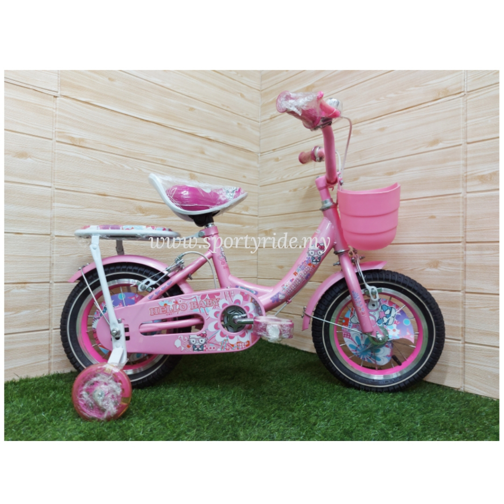 12" Girl Bike Hello Baby | Shopee Malaysia