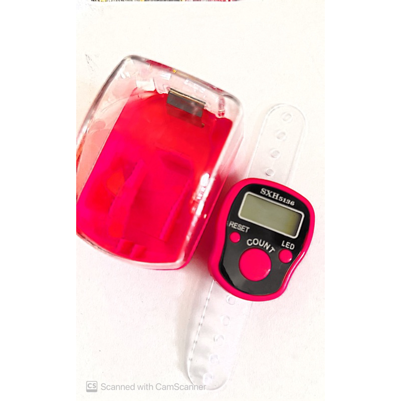 Original Digital Tally Clicker Counter Finger Clicker Ring Electronic Light Digital Counting