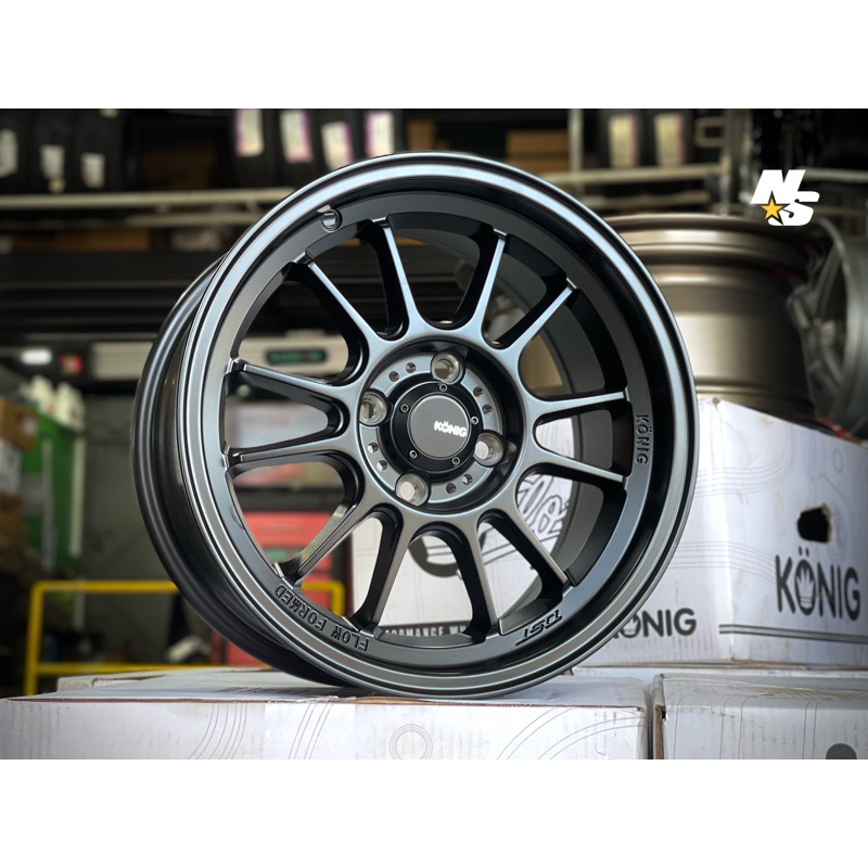 KONIG WHEELS HYPERGRAM (15” & 16” 4-100) | Shopee Malaysia