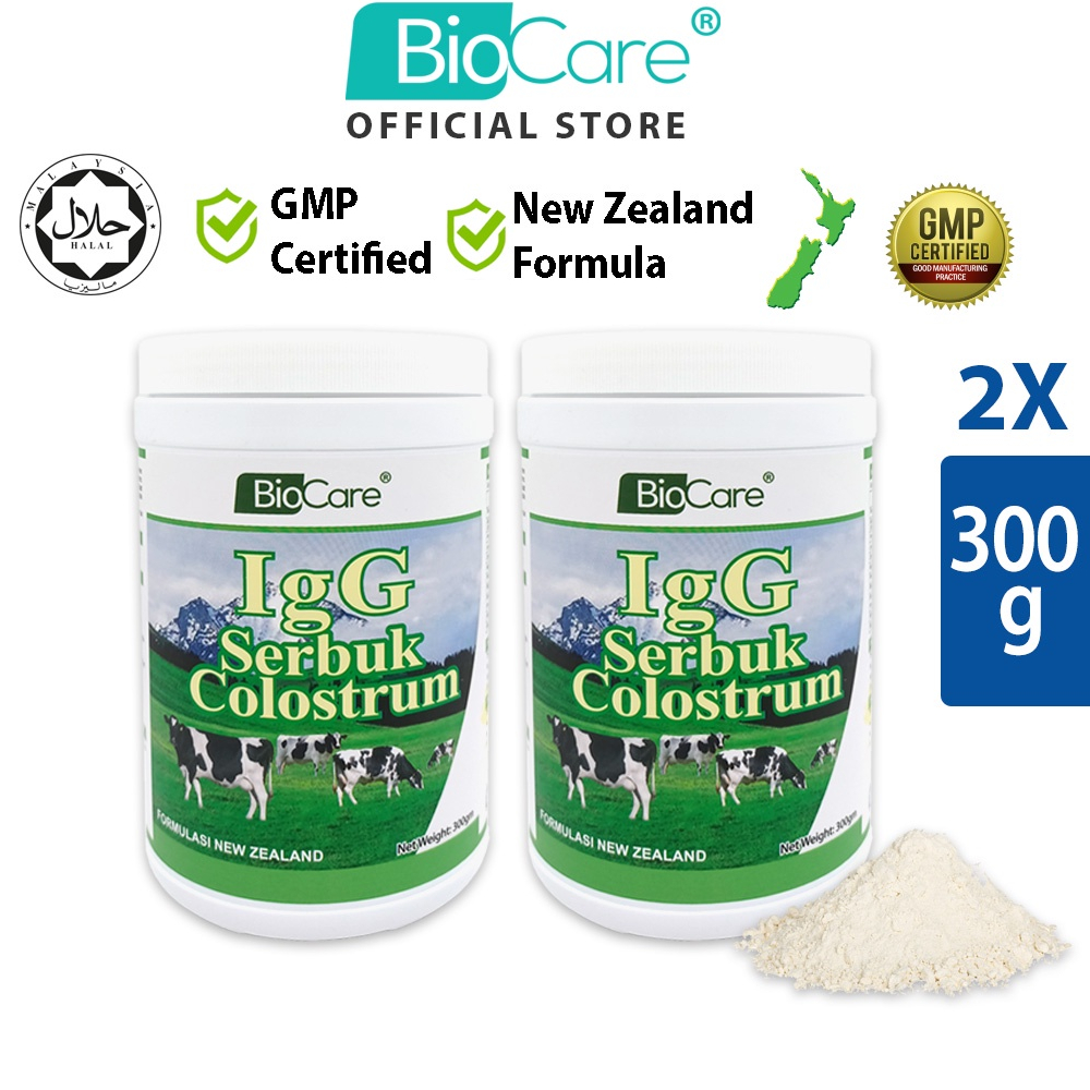 Biocare IGG Colostrum Powder (2X 300g) | Shopee Malaysia