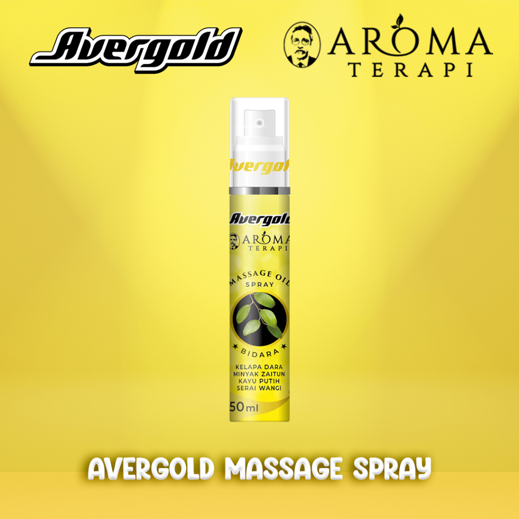 [BRAND NEW] AVERGOLD MASSAGE SPRAY BY AVERGOLD AROMA TERAPI | Shopee ...