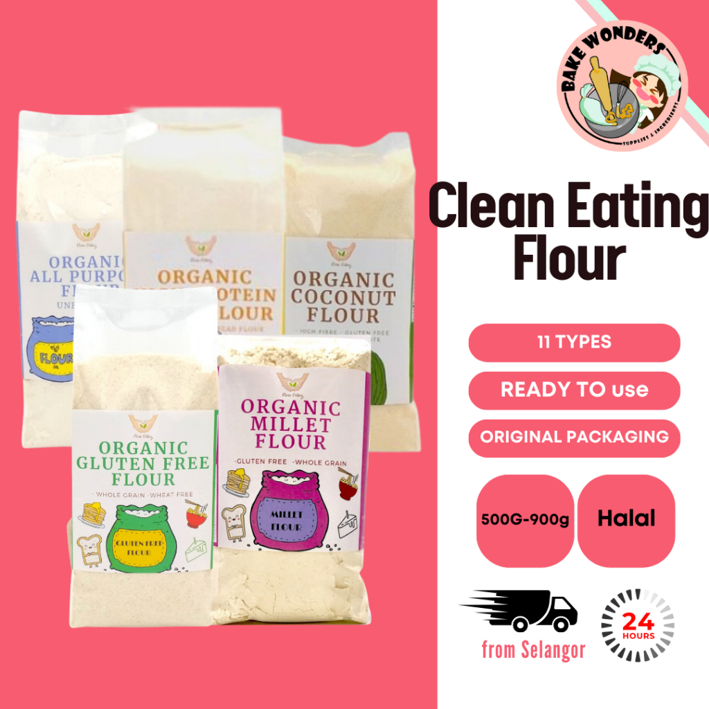 Clean Eating Flour (Coconut Flour/ Sorghum Flour/ Buckwheat Flour ...