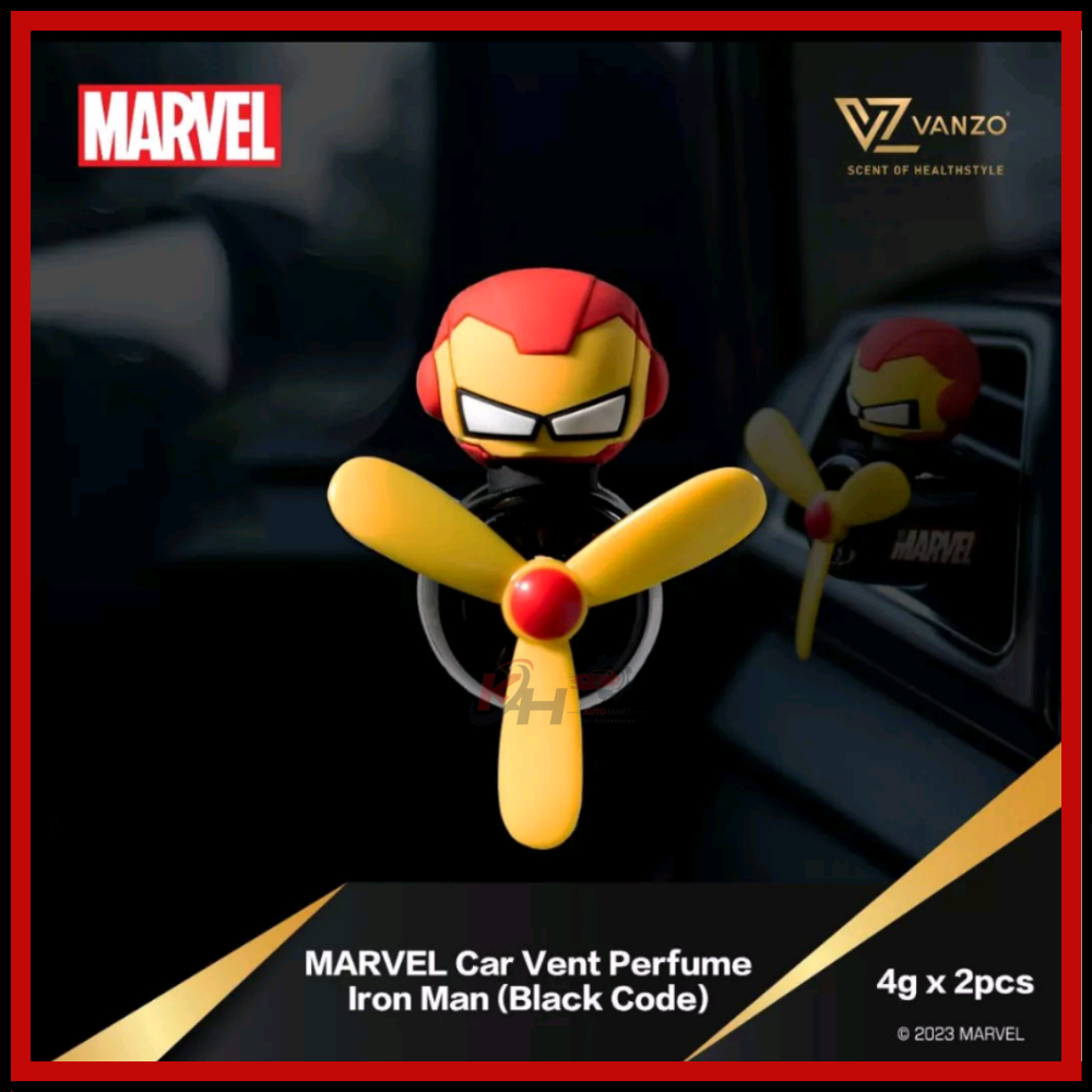 🔥Ready Stock 🔥Original 𝗩𝗔𝗡𝗭𝗢 Marvel Series Car Vent Perfume Disney ...