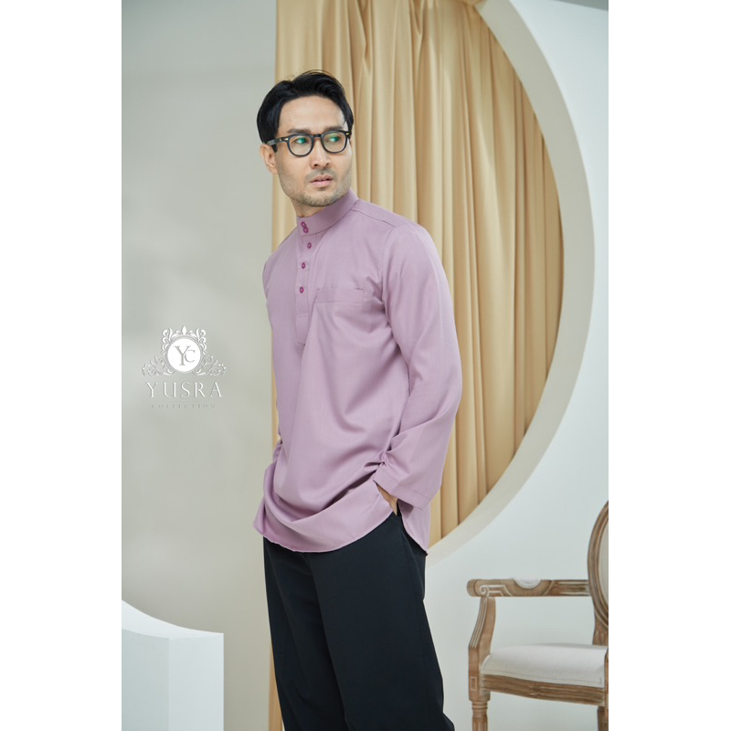 KURTA DUSTY PURPLE BY YUSRA COLLECTION | Shopee Malaysia