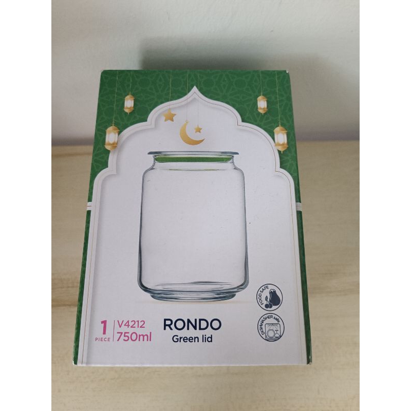 Glass Rondo Food Container Canister Unilever | Shopee Malaysia