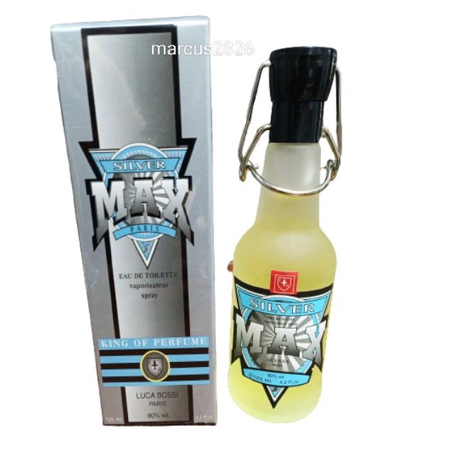 Silver Max By Luca Bossi Perfume For Men 125ml | Shopee Malaysia