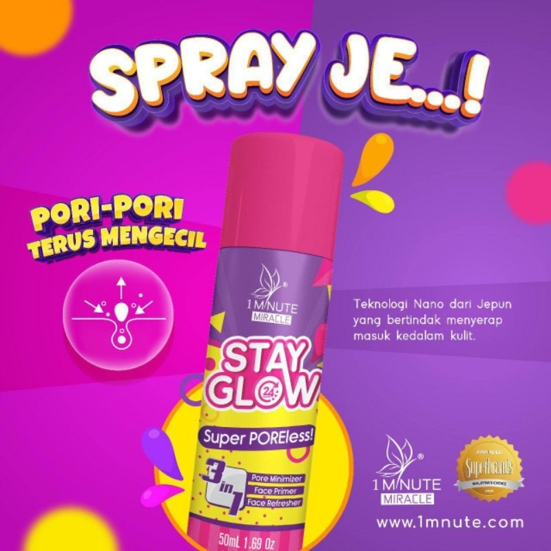 🔥1 MINUTE MIRACLE STAY GLOW🔥 | Shopee Malaysia