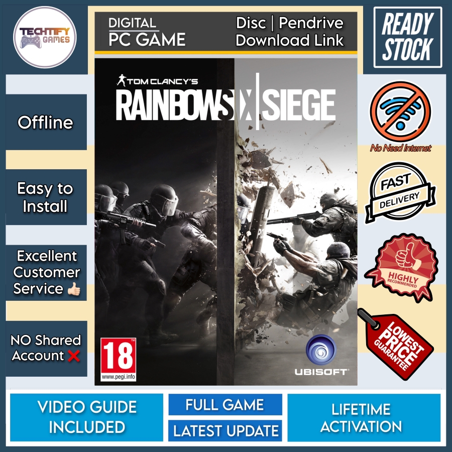 [PC Game] Tom Clancys Rainbow Six Siege Complete Edition - Offline ...