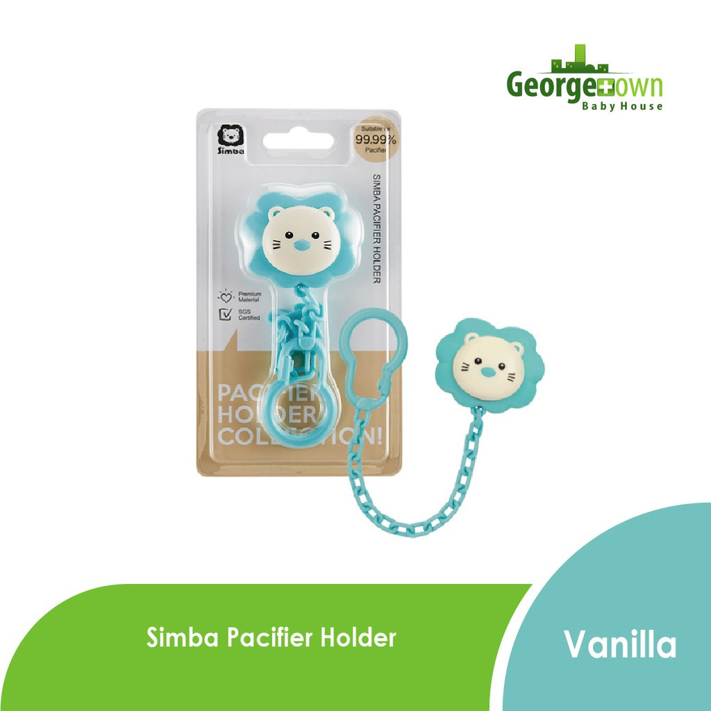 SIMBA PACIFIER HOLDER BLUE (Y Dept) | Shopee Malaysia