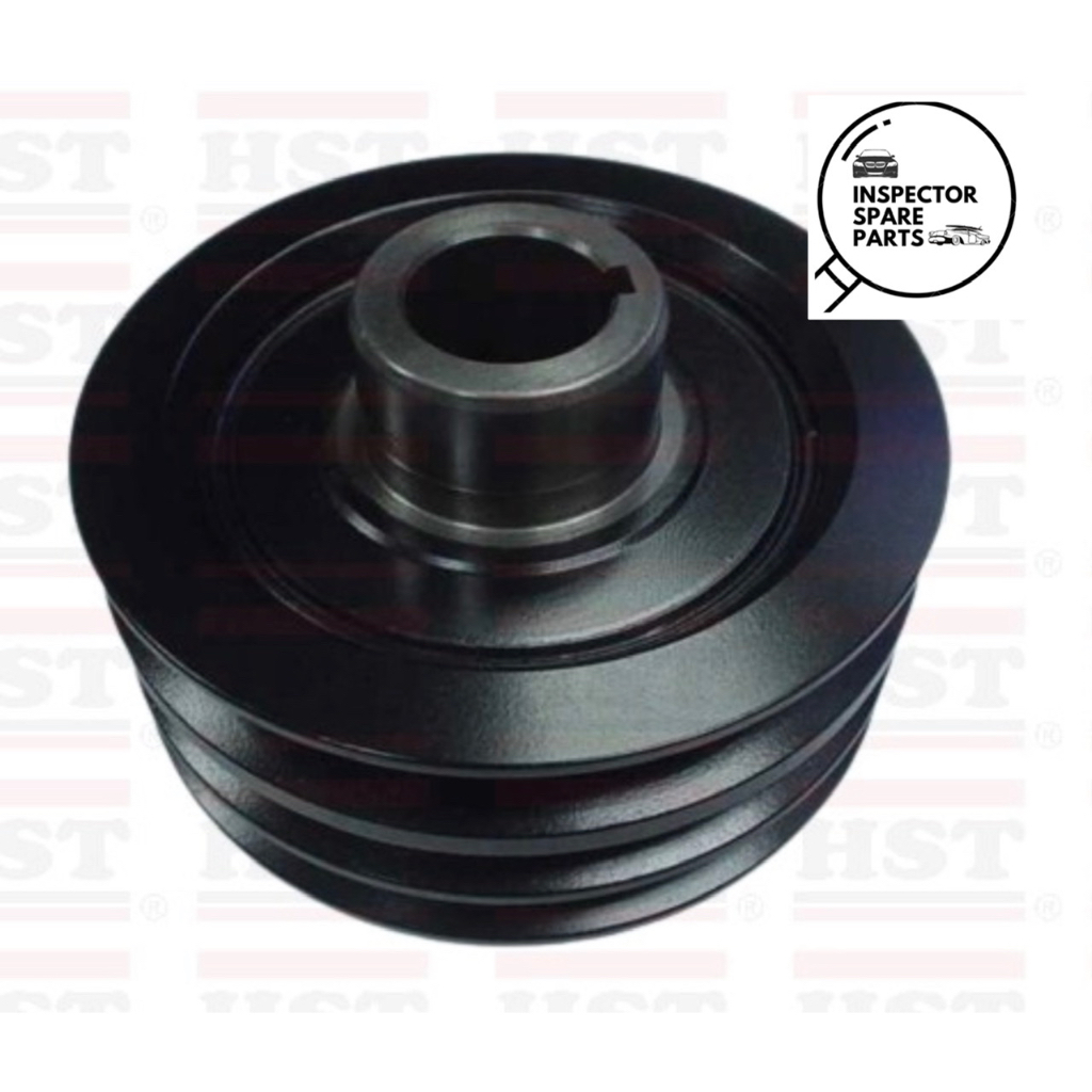89730-65330 ISUZU D-MAX 2.5 4JA1 CRANKSHAFT PULLEY WITH RUBBER CRANK ...
