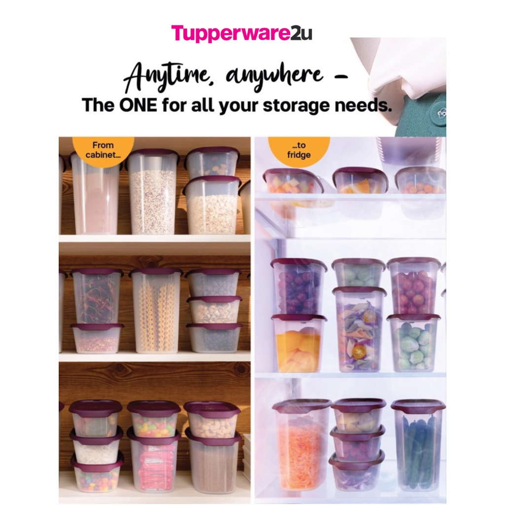 (New) Tupperware One Touch Fresh Set (6 pcs)(while stocks last ...