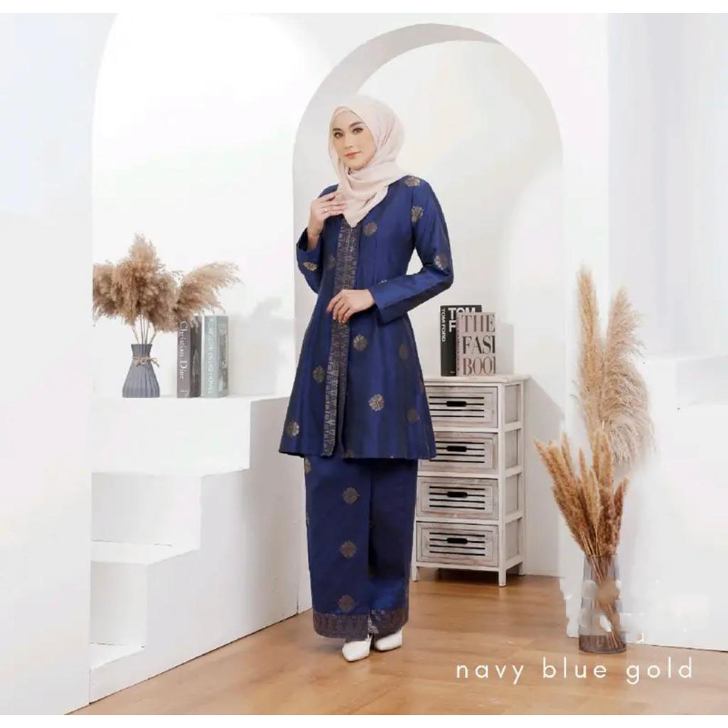 🔥BAJU KEBARUNG SONGKET TENUN BUNGA TABUR DEWASA EXCLUSIVE 🔥 | Shopee ...