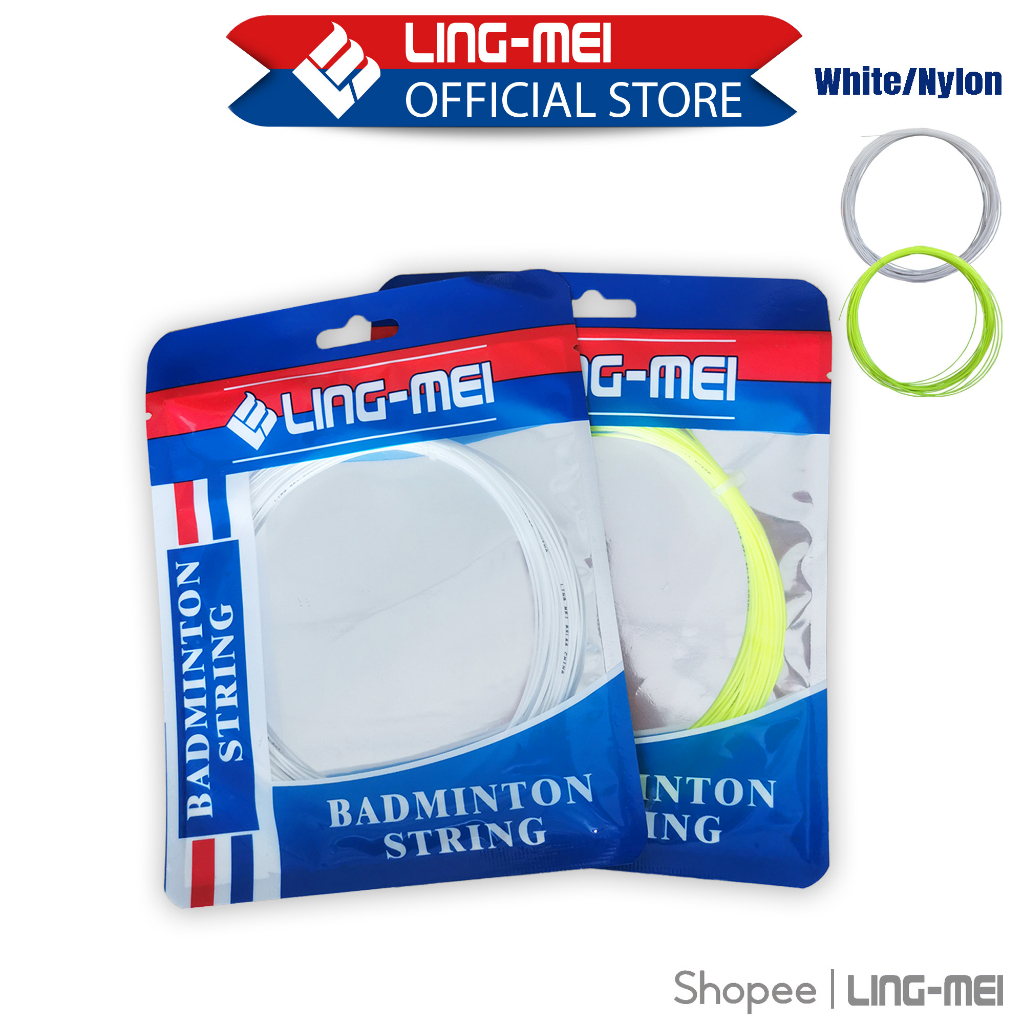 Ling Mei Badminton String for racket 0.67mm Nylon String | Shopee Malaysia