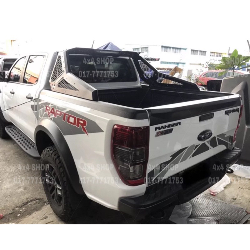 Ford ranger rear bonnet spoiler (tail gate liner guard) | Shopee Malaysia