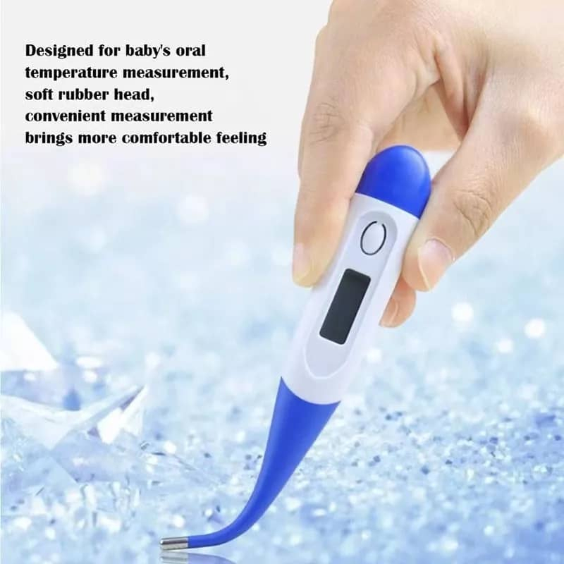 Electric Thermometer Oral & Armpit Digital Thermometer Termometer Mulut ...