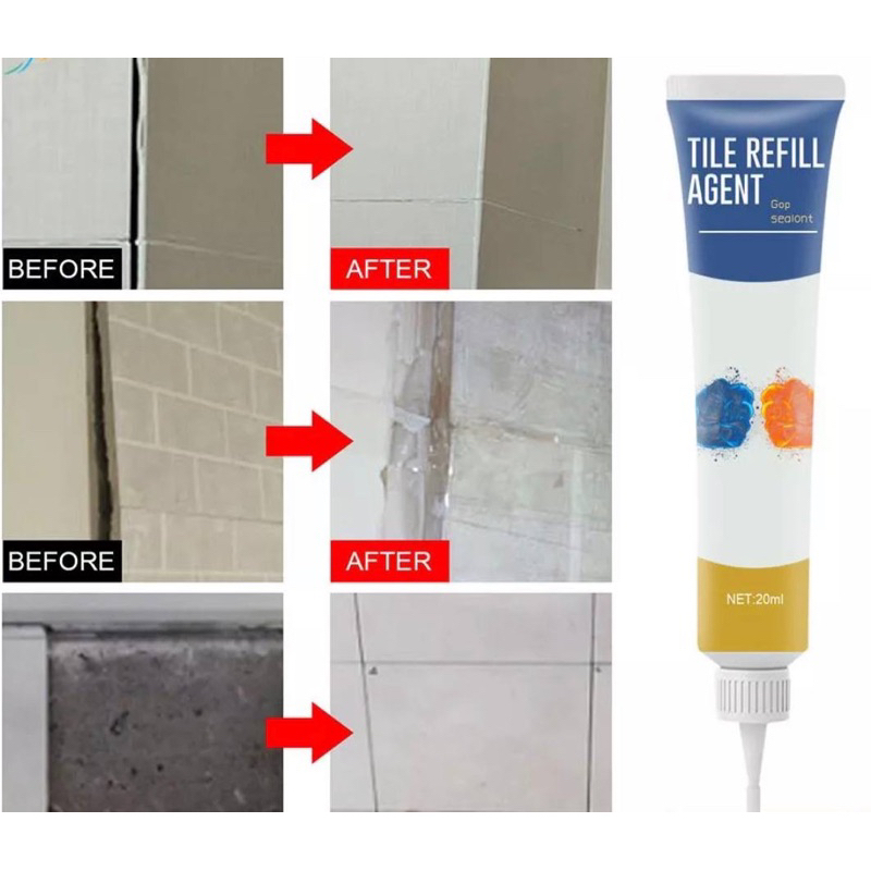TILE REFILL AGENT Tile cleaner pembersih jubin lantai mozek pembersih ...
