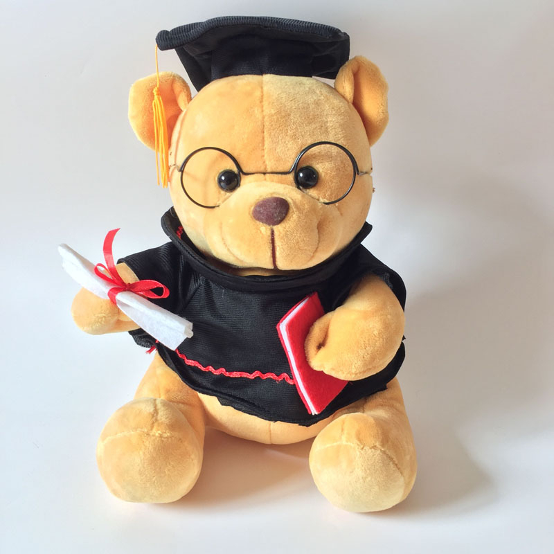 Snorlax Pikachu Pokemon Bear Convocation Graduation Gift Patung Hiasan ...