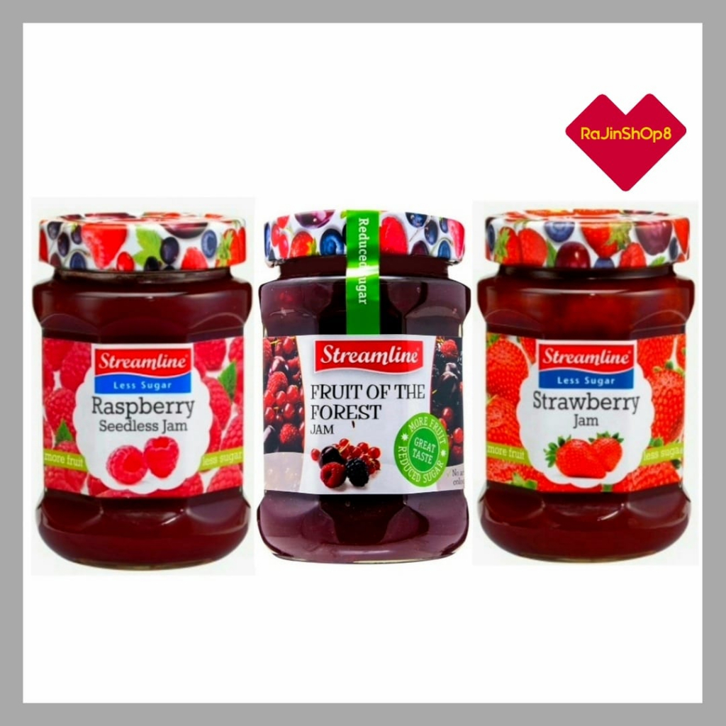 Streamline Assorted Reduced Sugar & Seedless Fruit Jam / Spread ...