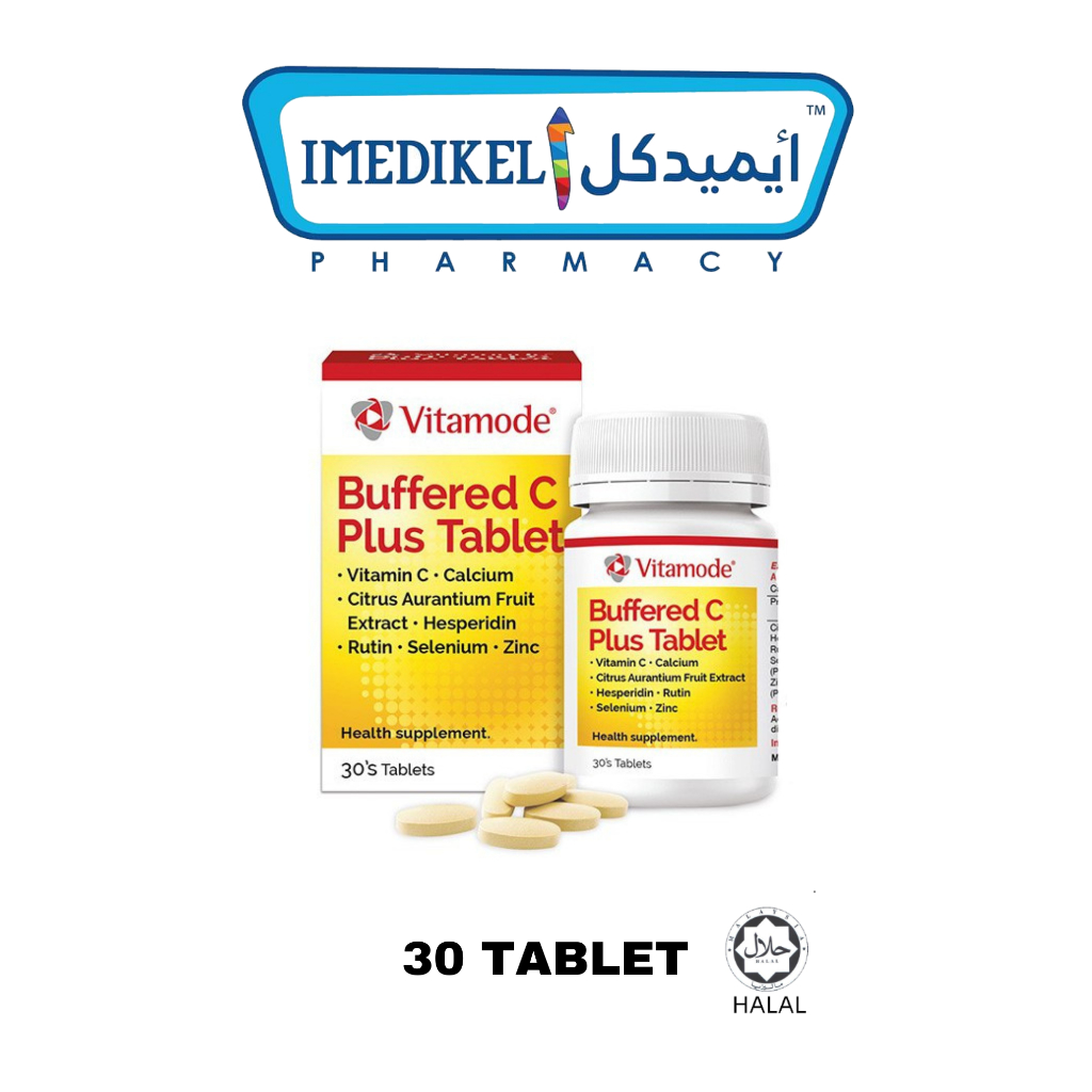 VITAMODE BUFFERED C PLUS TABLET (30's) (VITAMIN C) | Shopee Malaysia