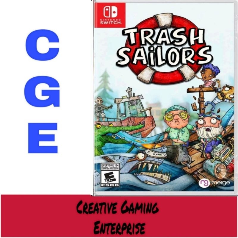 Nintendo Switch Trash Sailor (Eng)(New & Sealed) | Shopee Malaysia